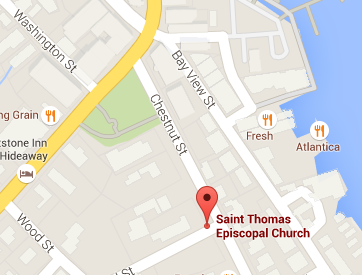 Area map – St. Thomas' Episcopal Church